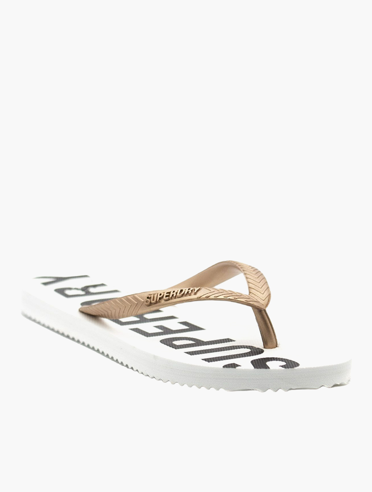 MyRunway | Shop Superdry Optic & Metallic Rose Code Essential Flip Flops for Women from MyRunway ...